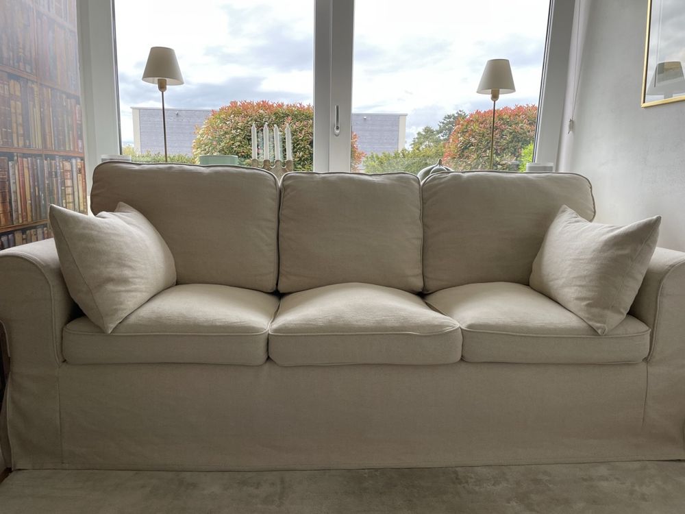 IKEA Ektorp sofa with new Bemz covers | Kaufen auf Ricardo