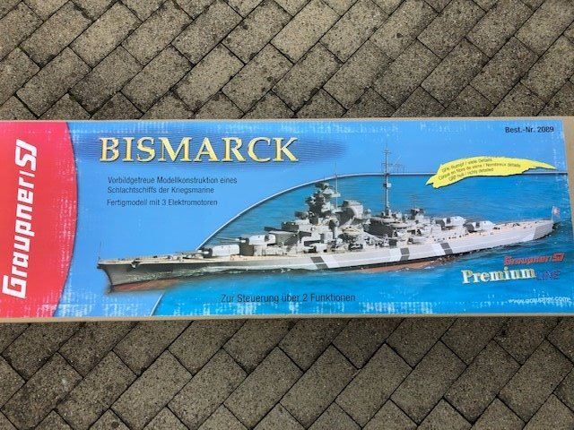 GRAUPNER 2089 Bismarck "Premium LINE" (Neu und originalverpackt) in ...