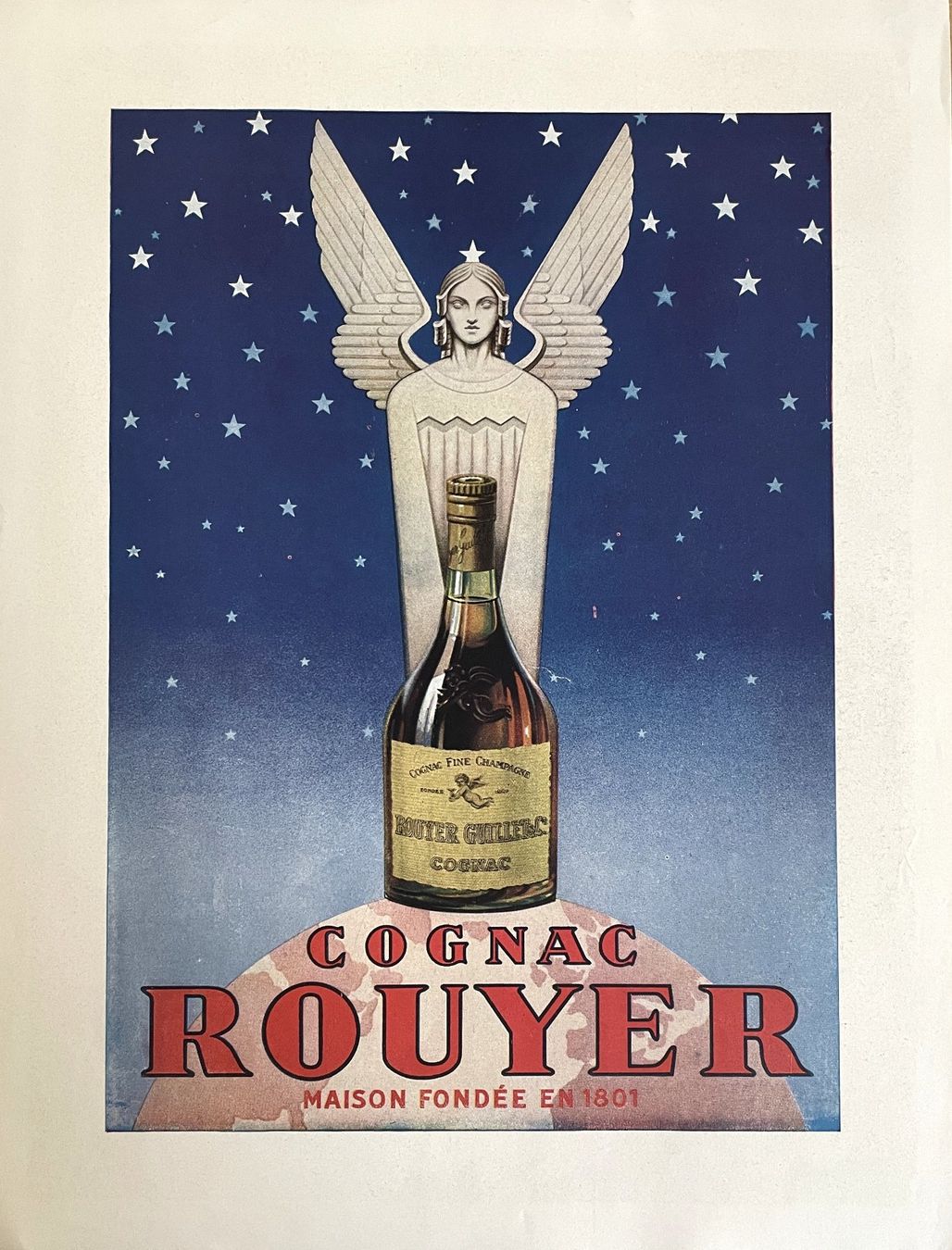 Rouyer Cognac - Alte Werbung / Ancienne réclame 1946 (Gebraucht) in ...