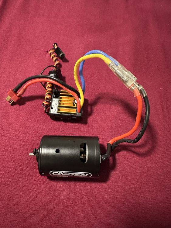 Rc Brushed Combo Motor + Regler Carten (Gebraucht) in Oppligen für CHF ...