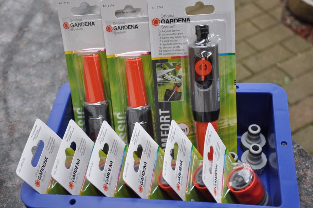 Gardena Schlauch Verbindung, Wasser Düsen | Kaufen auf Ricardo