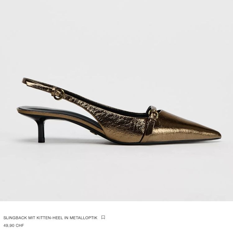 ZARA Slingback Pumps Gr. 39 (Neu und originalverpackt) in Wetzikon ZH für CHF 19 – mit Lieferung ...