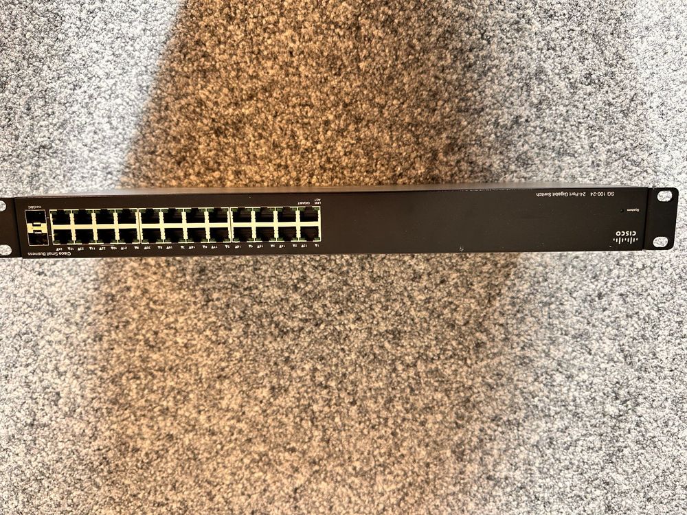 CISCO SG 100-24 24 Port Gigabit Switch (Gebraucht) in Lachen SZ für CHF ...