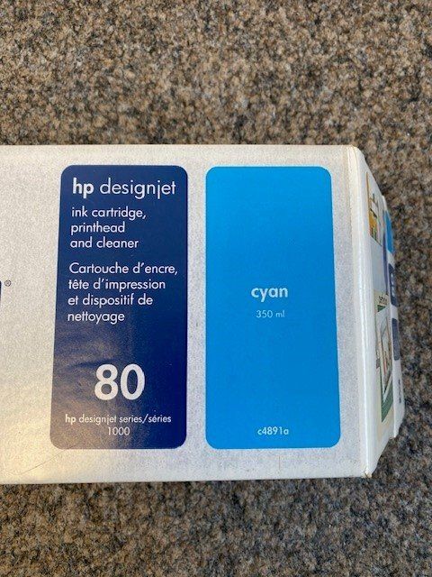 HP Printhead und Cleaner und Tinte - Cyan | Kaufen auf Ricardo