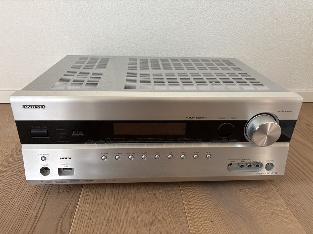Onkyo TX-SR608 AV-Receiver, Silber (Gebraucht) in Würenlos für CHF 28 ...