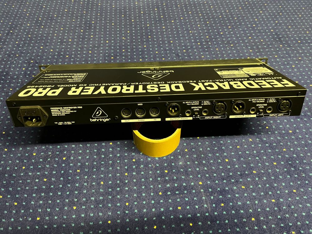 Neu Feedback Destroyer Pro FBQ2496 Feedback Unterdrücker (Neu (gemäss ...