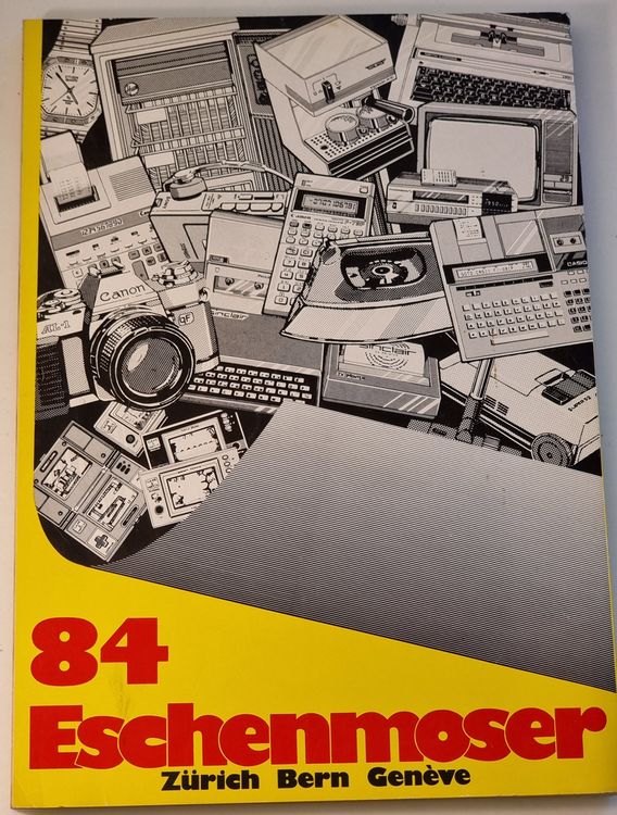 ESCHENMOSER 1984 Katalog Sammler Rarität (Gebraucht) in für CHF 171 – mit Lieferung auf Ricardo ...