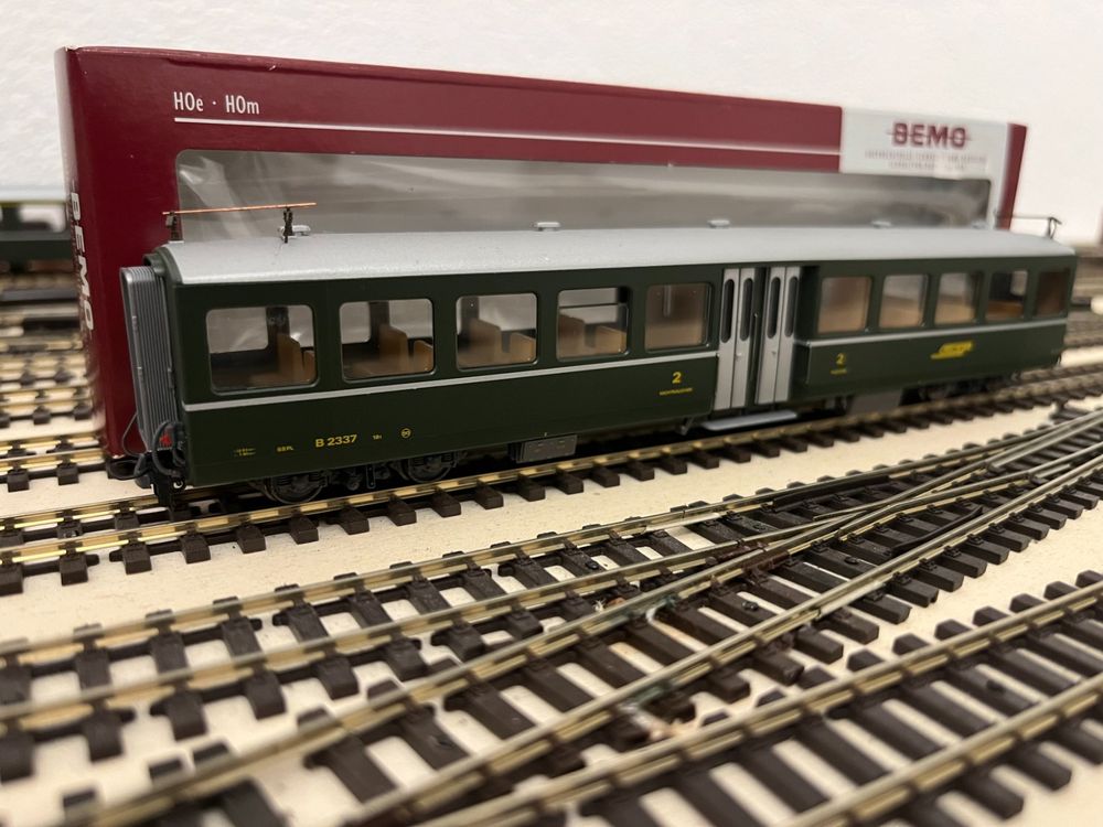 Bemo 3284 117 - RhB B 2337 Mitteleinstiegswagen | Kaufen auf Ricardo