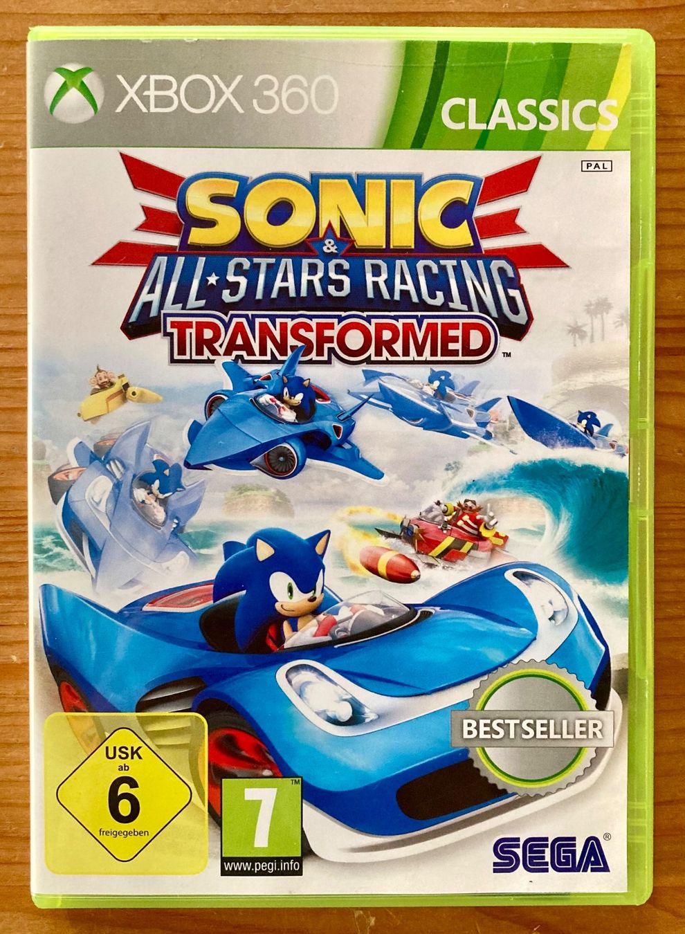 Sonic & All-Stars Racing Transformed - Xbox 360 (Gebraucht) in Zürich ...