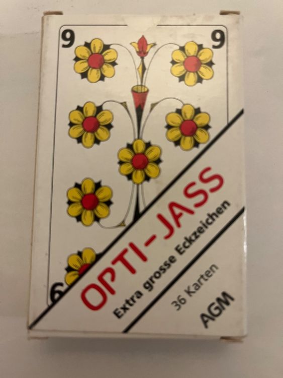 Jasskarten "Opti-Jass" von AGMüller (Neu und originalverpackt) in ...