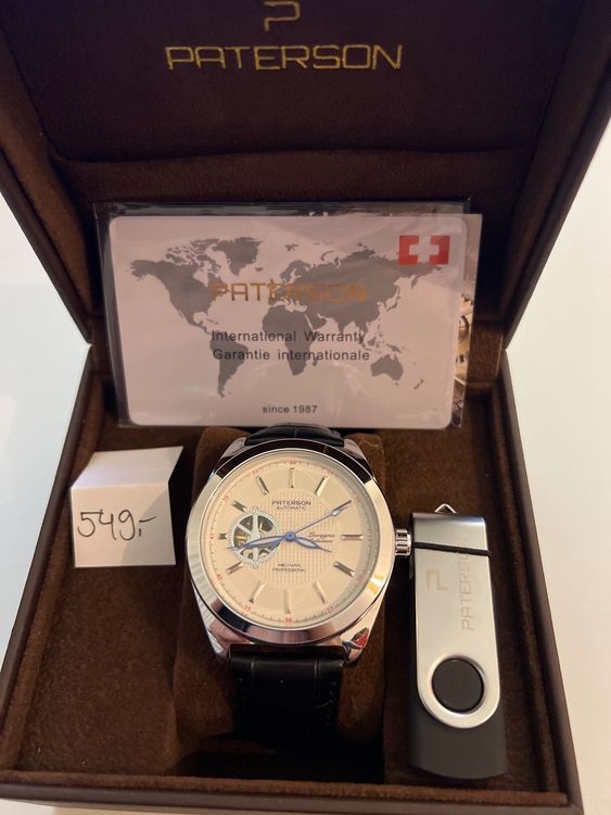 1 neue PATERSON Automatic ab Fr. 139.- anstatt Fr. 549.- (Neu und ...