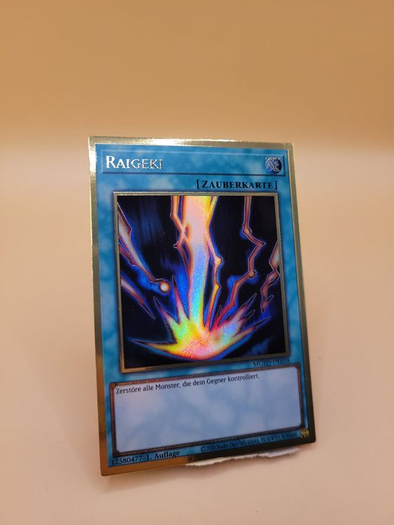 Yu-Gi-Oh! Karte - Raigeki - Gold Rare - Goldig! (Gebraucht) in Basel ...