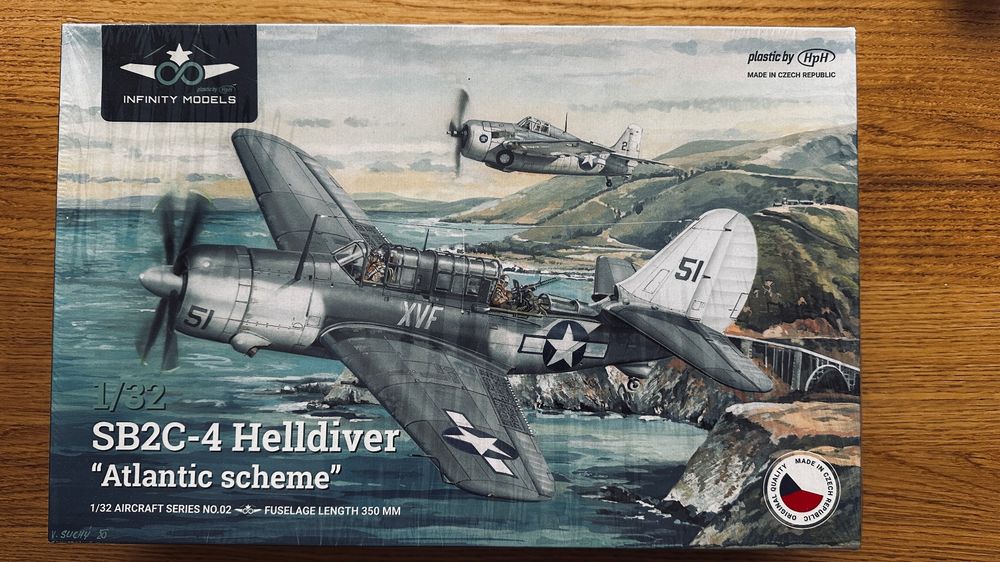 1:32 Infinity Models SB2C-A Helldiver "Atlantic Scheme" (Neu und ...
