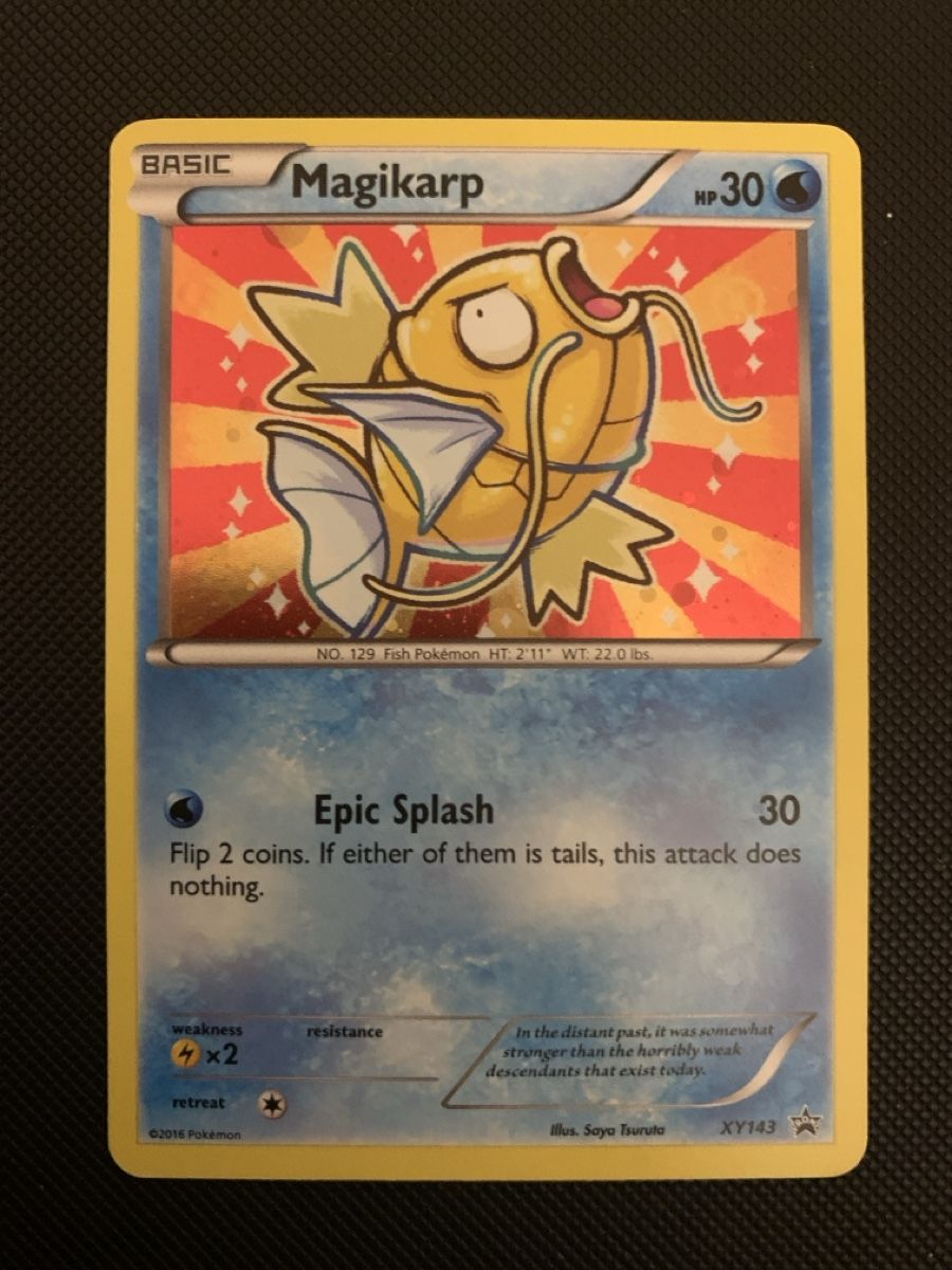 Magikarp xy 143 promo Pokemon card (Neuf (Voir description)) à Thônex ...