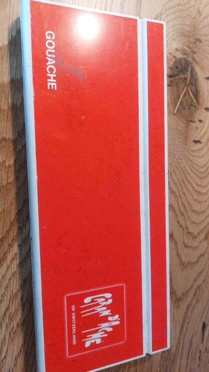 Wasserfarbkasten, Malkasten (Gebraucht) in Waltenschwil für CHF 2 – mit Lieferung auf Ricardo kaufen