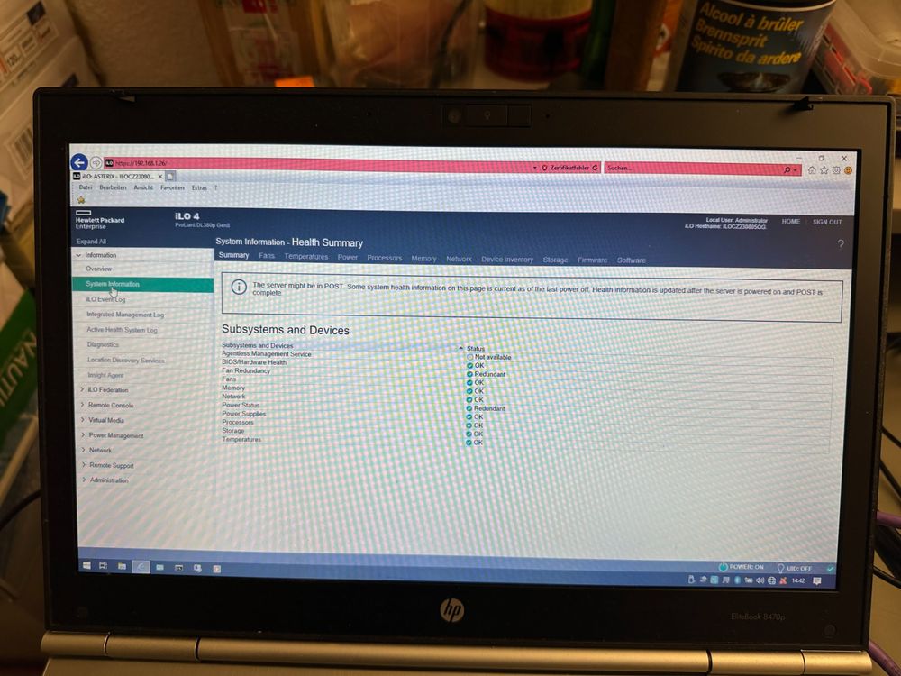 HP Proliant Server DL380p G8 2x 2.7GHz E5-2680, 128GB RAM (Gebraucht ...
