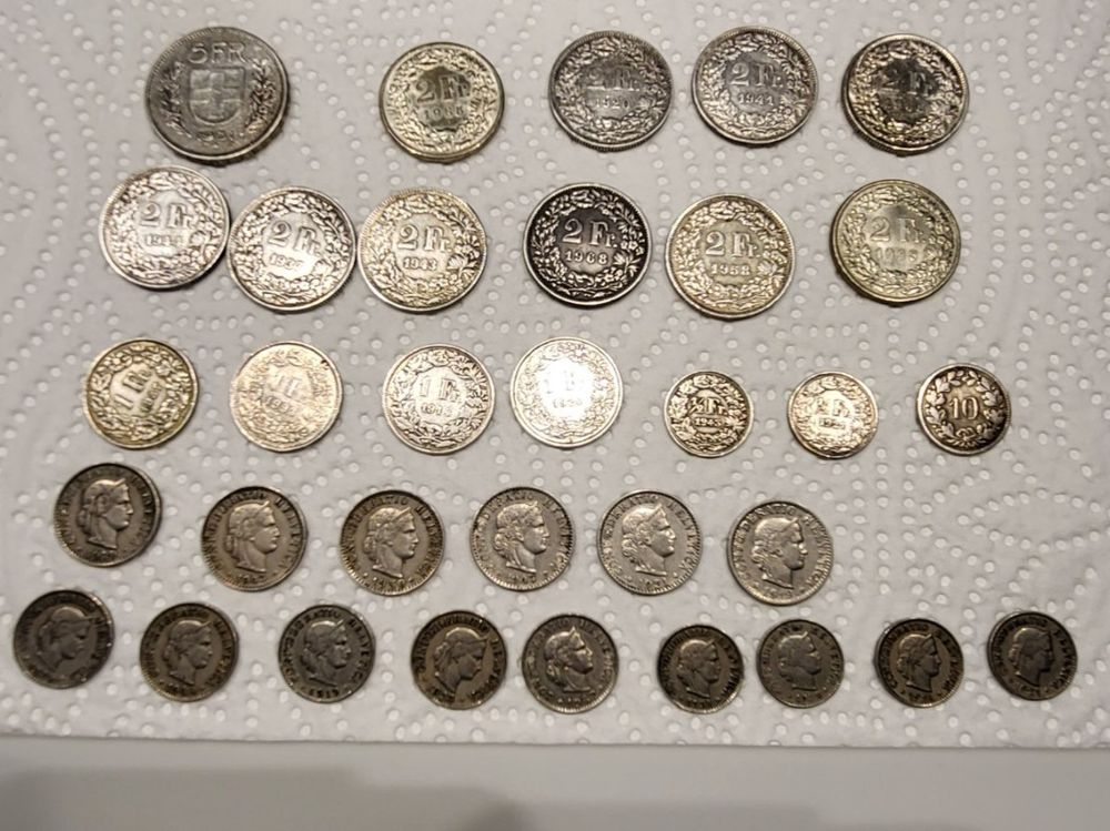 Silbergeld und alte Note (Sammler) | Kaufen auf Ricardo