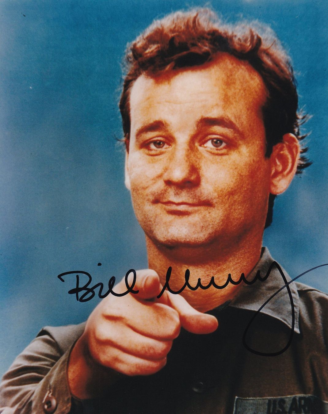 BILL MURRAY - Grossfoto handsigniert (20x25cm) mit COA (Gebraucht) in ...