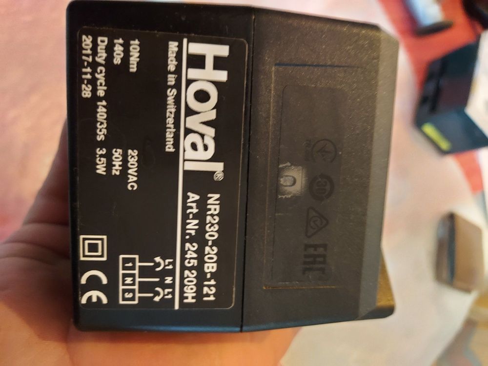 Stellantrieb Hoval (Gebraucht) in Auenstein für CHF 6 – mit Lieferung ...