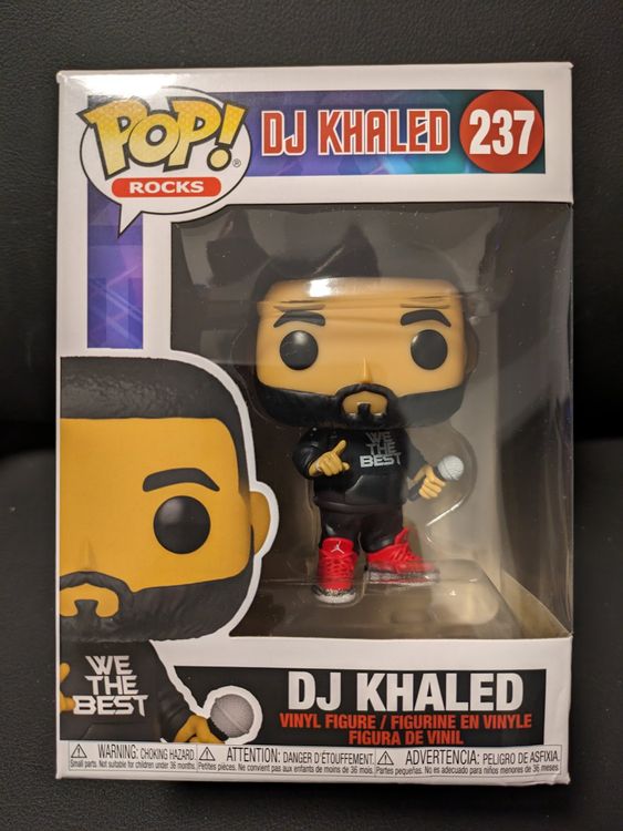 Funko Pop! Rocks - DJ Khaled #237 (Neu und originalverpackt) in ...