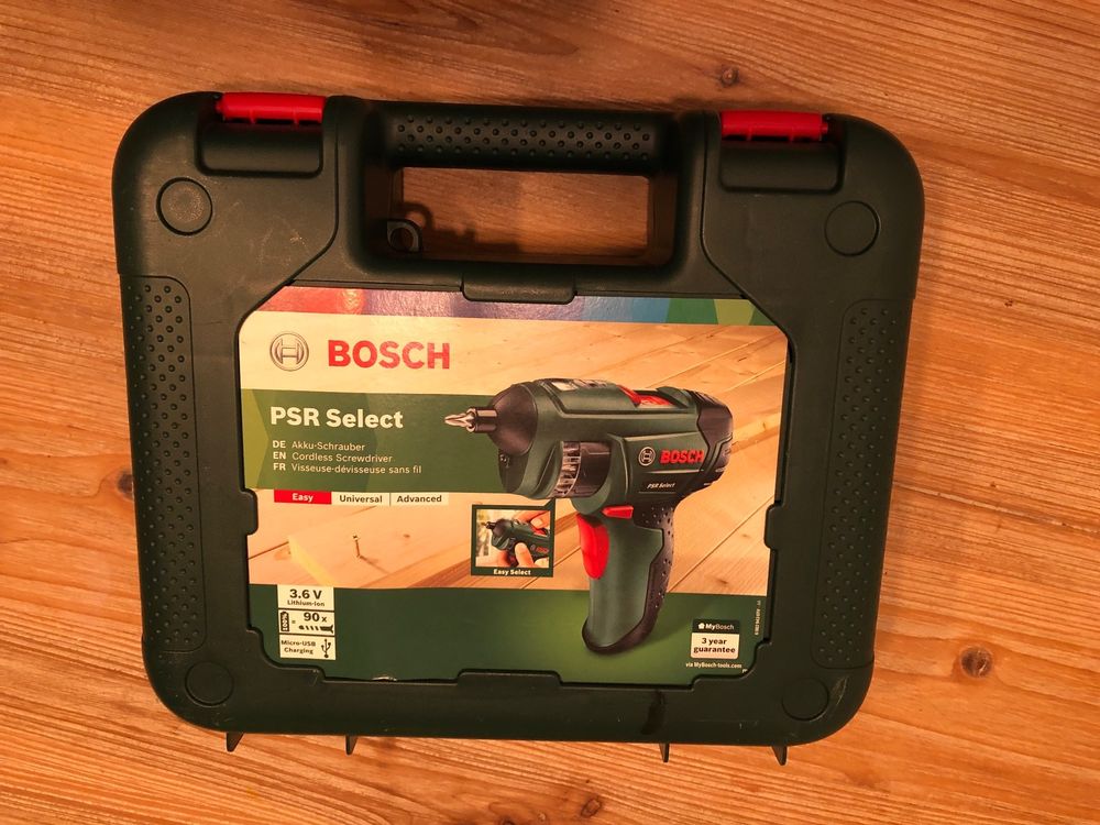 Akkuschrauber Bosch PSR select | Kaufen auf Ricardo