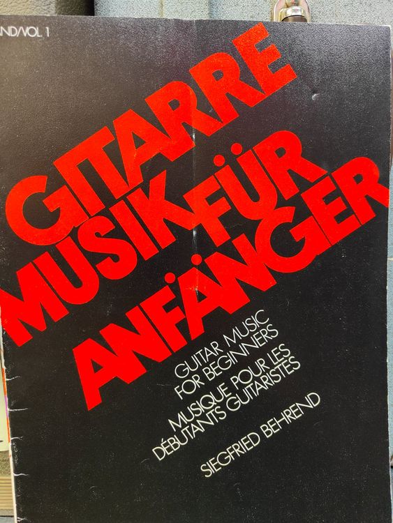Gitarre Musik für Anfänger / Siegfried Behrend (Neu (gemäss ...