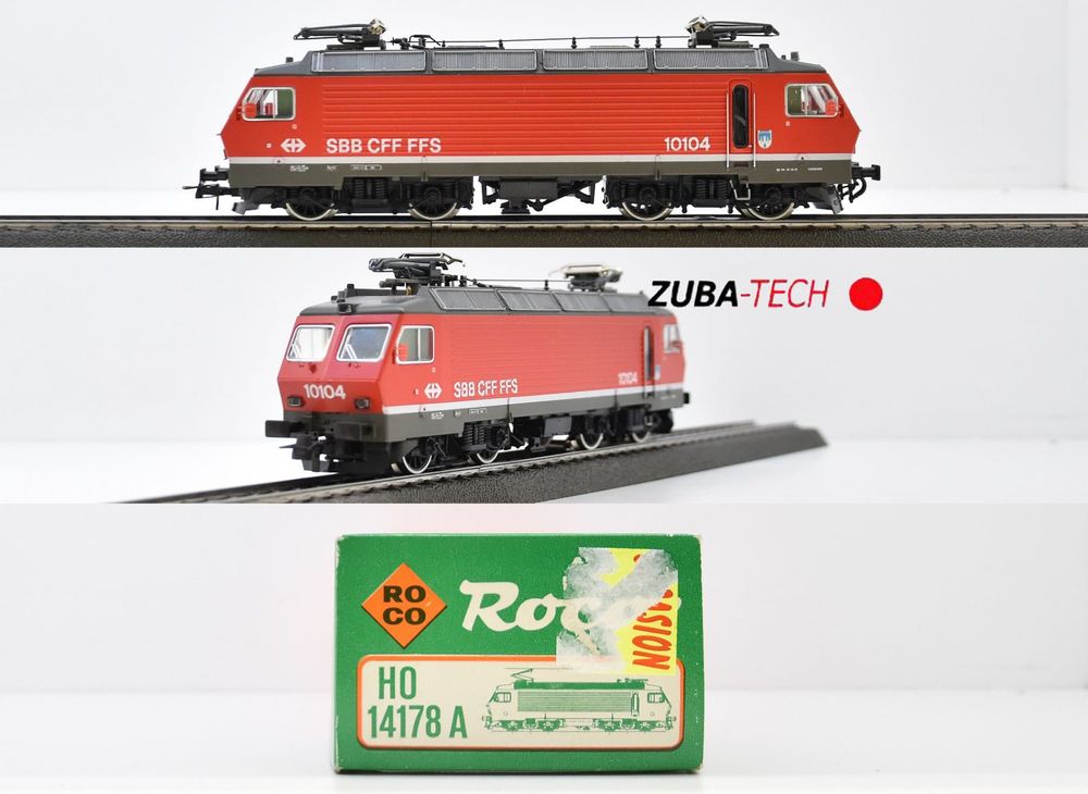 Roco 14178 E-Lok Re 4/4 IV Walenstadt SBB H0 WS Analog OVP | Acheter sur Ricardo