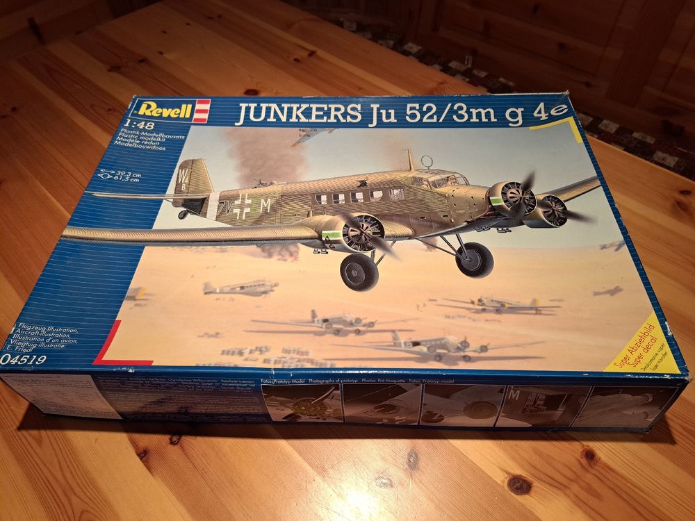 Revell Junkers Ju 52 1:48 Bausatz. Ab CHF 1.- | Kaufen auf Ricardo