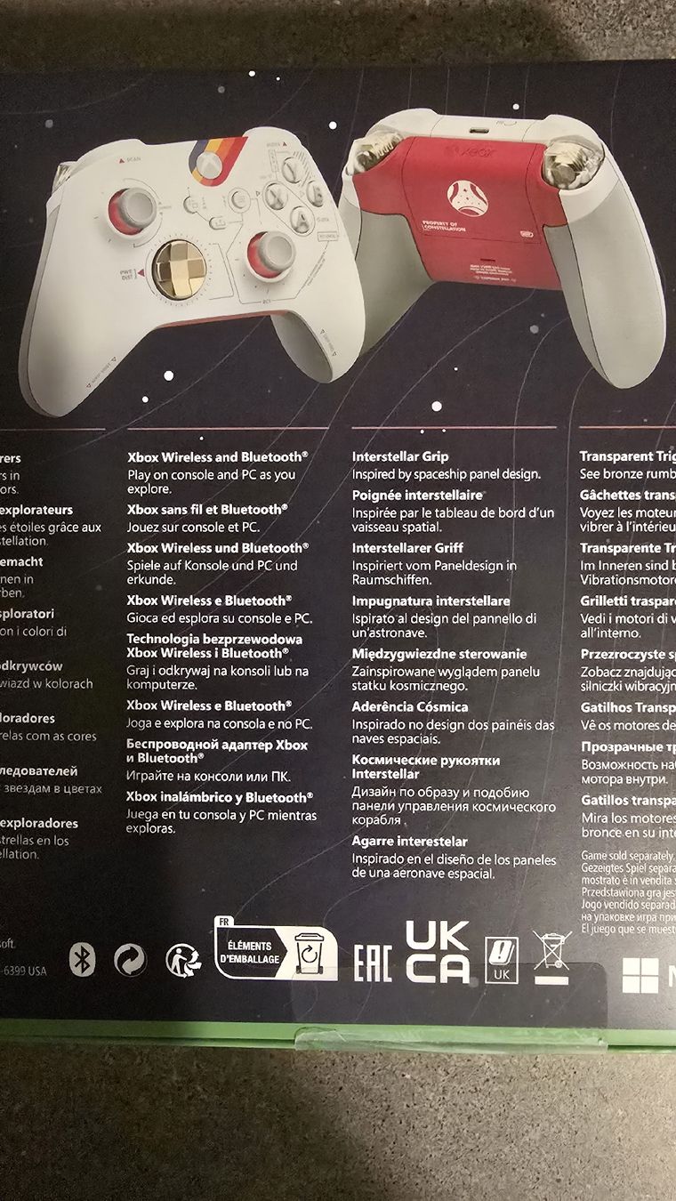 Xbox Wireless Controller - Starfield Limited Edition (Neu und ...