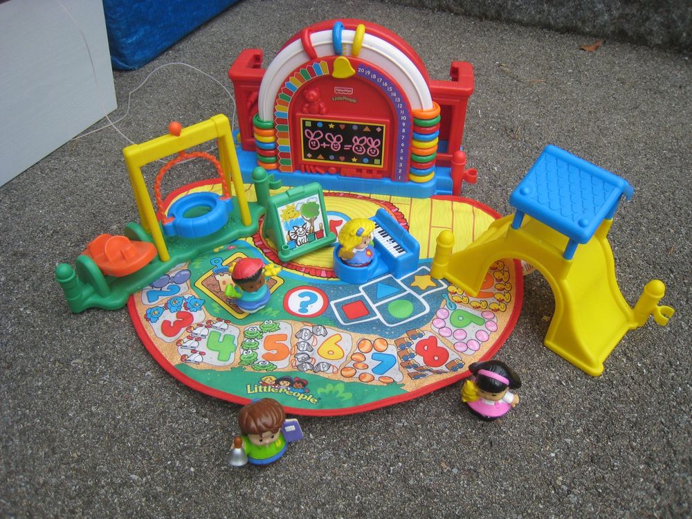 Fisher Price Die kleine 1-2-3 Schule LITTLE PEOPLE Activity (Gebraucht ...