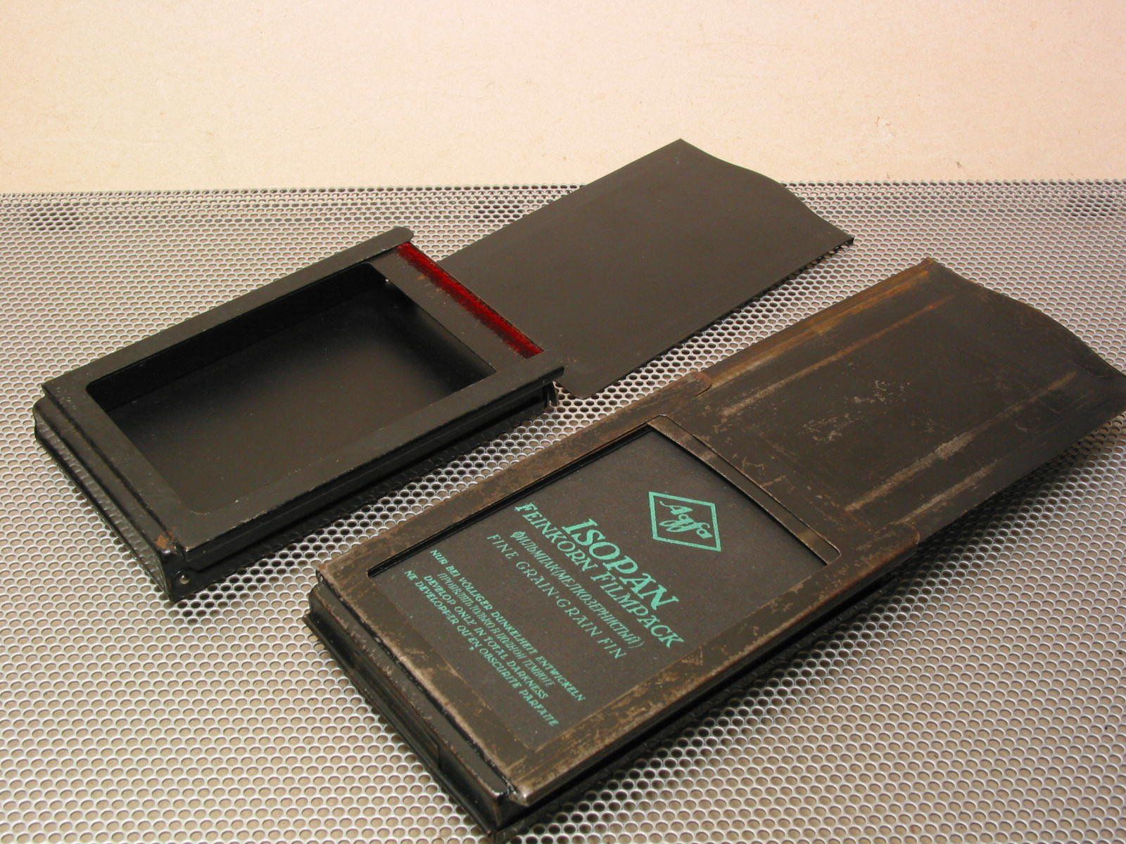 RADA 6x9cm 2x Filmpack-Kassette Agfa Planfilm Millionfalz (Gebraucht ...