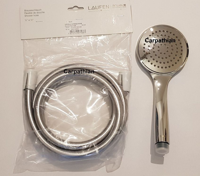 Dusch-/Badeschlauch- und Brause Set **45% RABATT** (Gebraucht) in Unterlunkhofen für CHF 45 ...