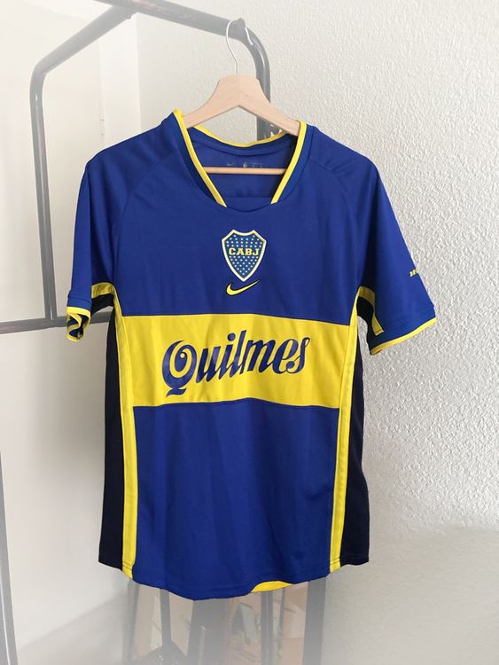 Vintage Nike Boca Juniors Heim-Trikot Saison 2001-2002 (Gebraucht) in ...