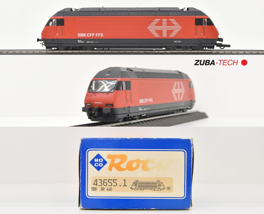 Roco 43655.1 E-Lok Re 460 der SBB H0 GS Analog mit OVP | Kaufen auf Ricardo