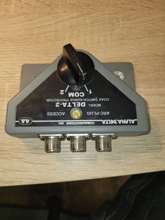 Alpha Delta Delta-2 Koax Schalter/Überspannungsschutz Top! (Gebraucht ...