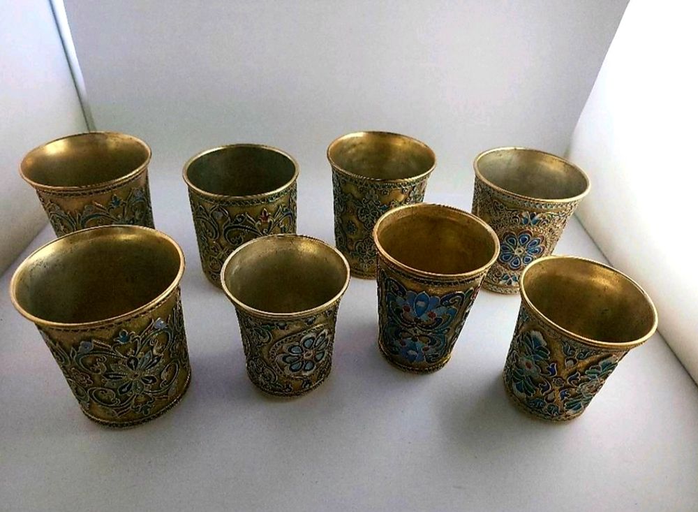 Antike Russische Silber Becher, 84 Zolotniki (Gebraucht) in Opfikon für CHF 3900 – mit Lieferung ...