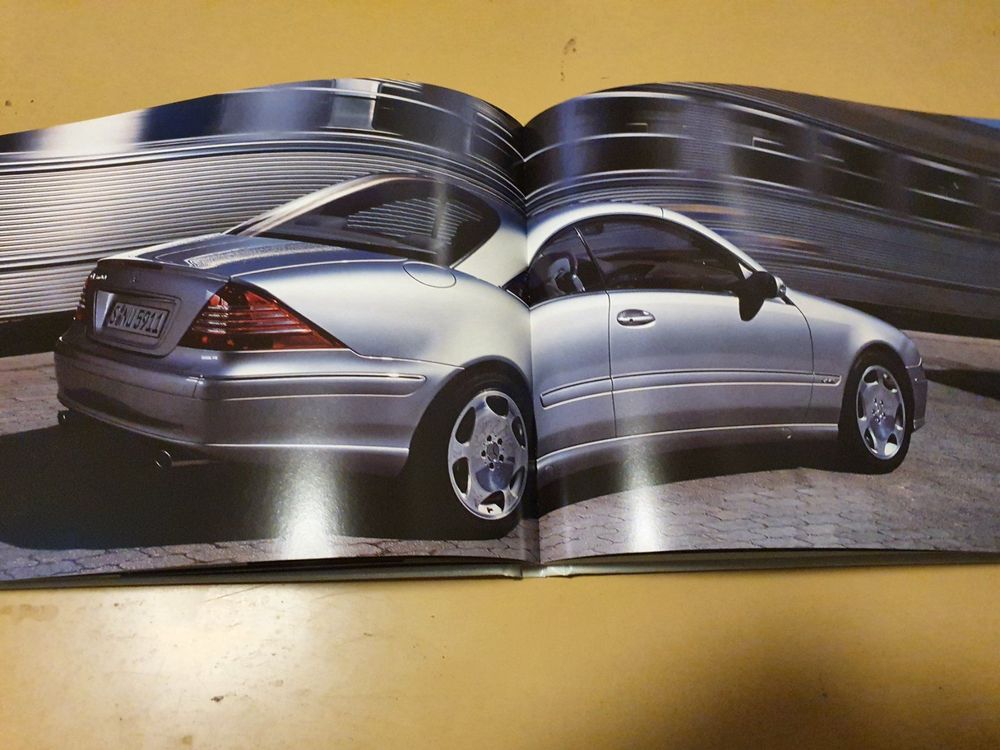 Mercede CL KLasse CL 500 CL 600 CL 55 AMG Prospekt 2002 xa (Gebraucht ...