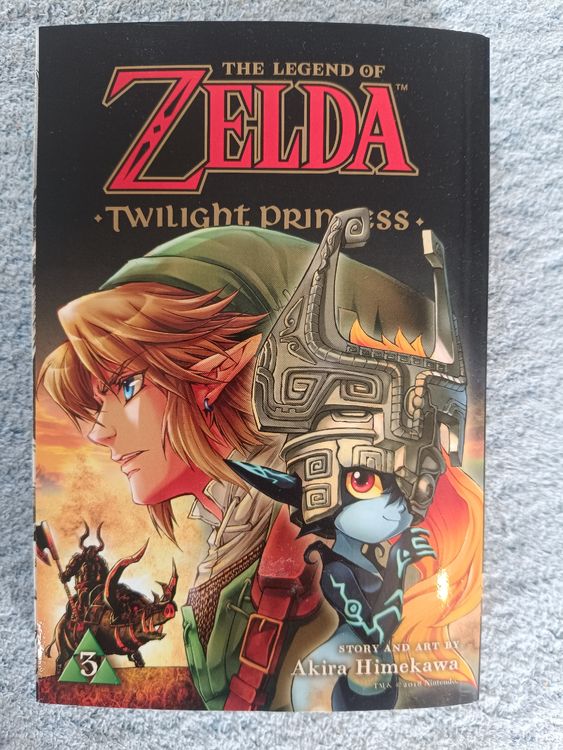 Legend of Zelda Twilight Princess Manga Band 3 Comic English (Neu ...