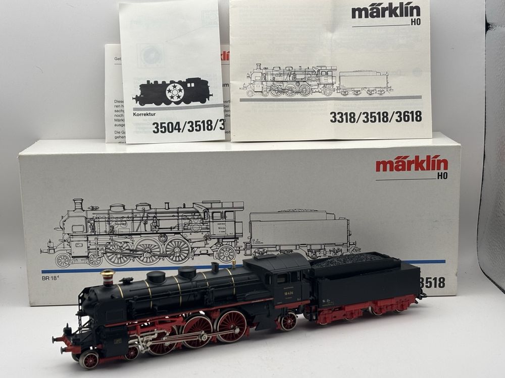 WUNDERSCHÖNE NEUE UND UNBEFAHRENE Märklin 3518 (Neu und ...