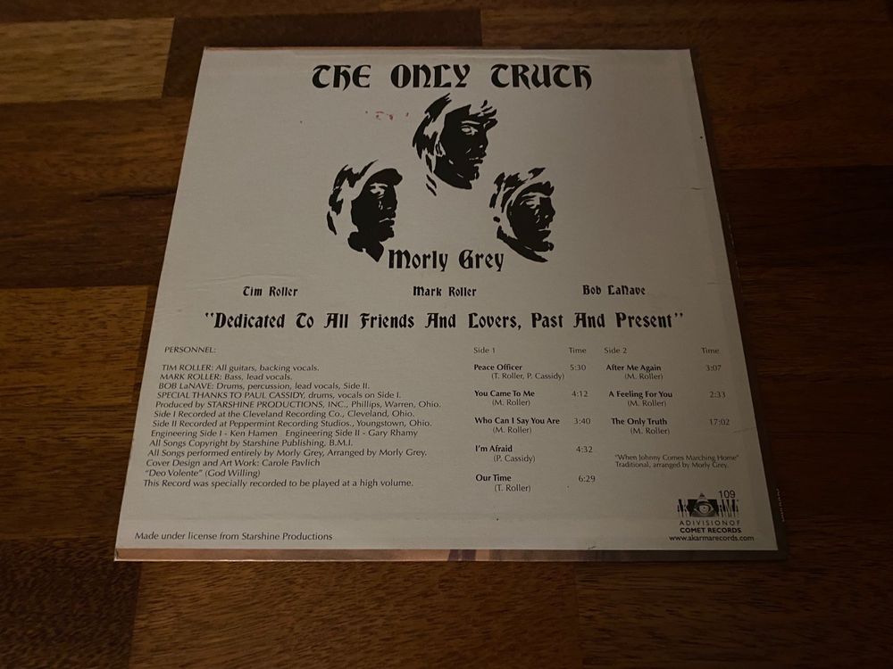 Morley Grey The only Truth, Heavy Psych-Monster 1972 Poster | Kaufen ...