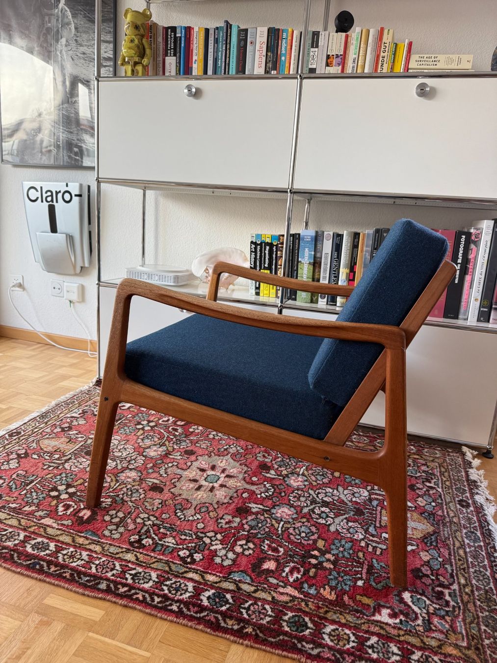 Mid century Ole Wanscher chair FD119, restaurier, Kvadrat (Gebraucht ...