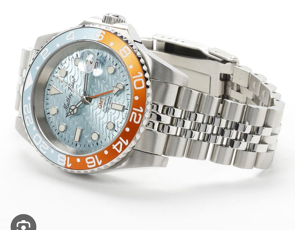 Mathey Tissot GMT Submariner ICE Blue Dial Pepsi (Gebraucht) in für CHF ...