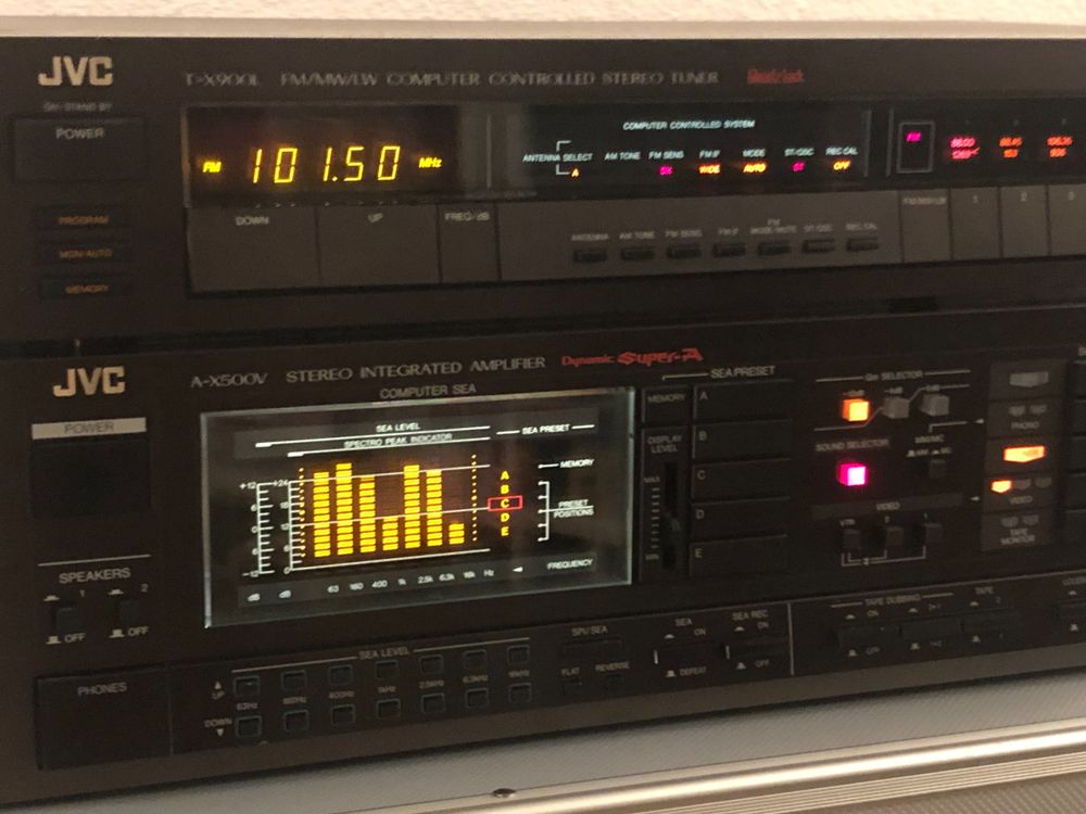 JVC A-X500V+T-X900LB Verstärker und Tuner in Bestzustand ! | Kaufen auf ...