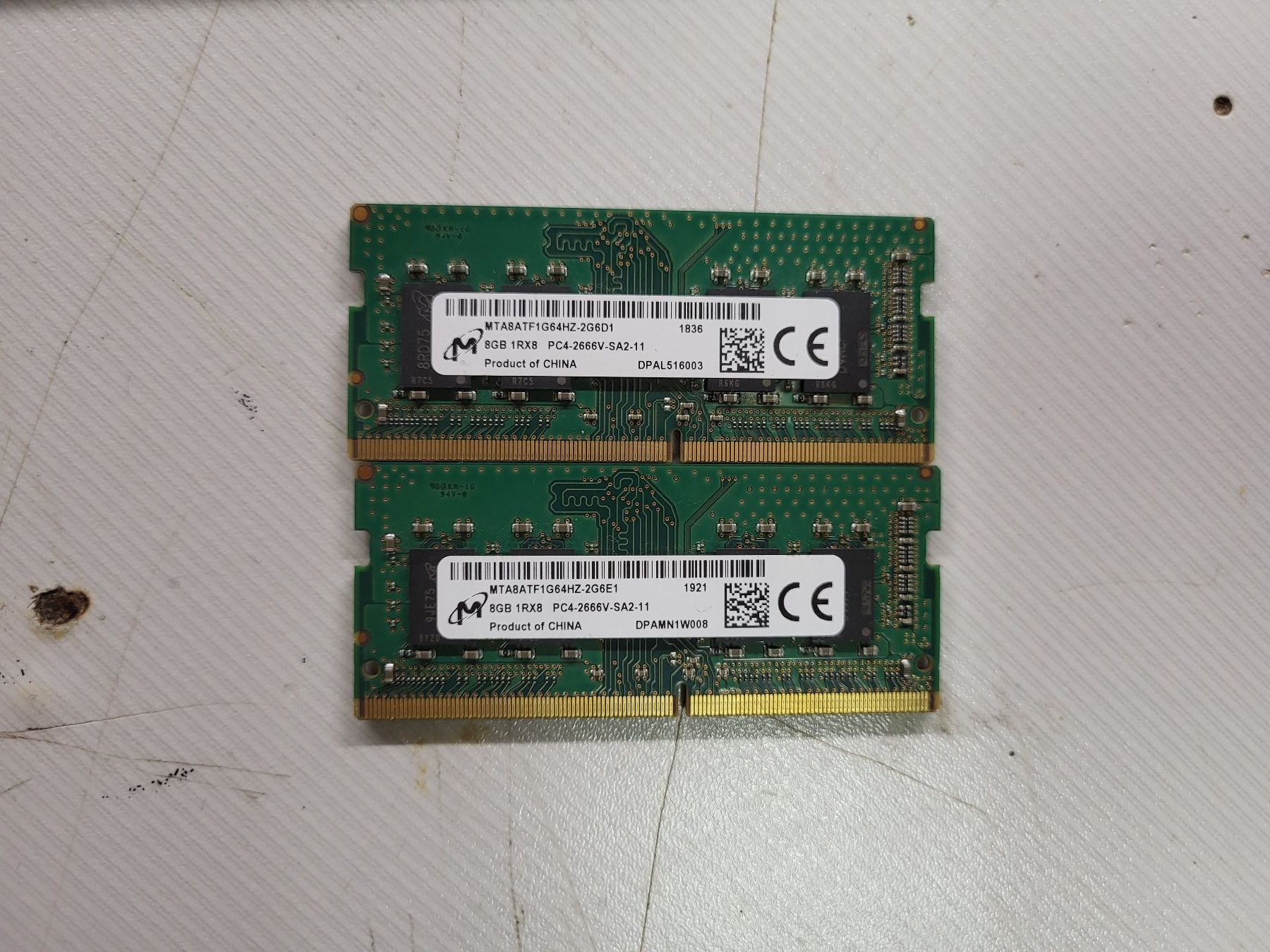 Micron 16GB (2x8) PC4 2666MHZ Laptop Ram (Gebraucht) in ...