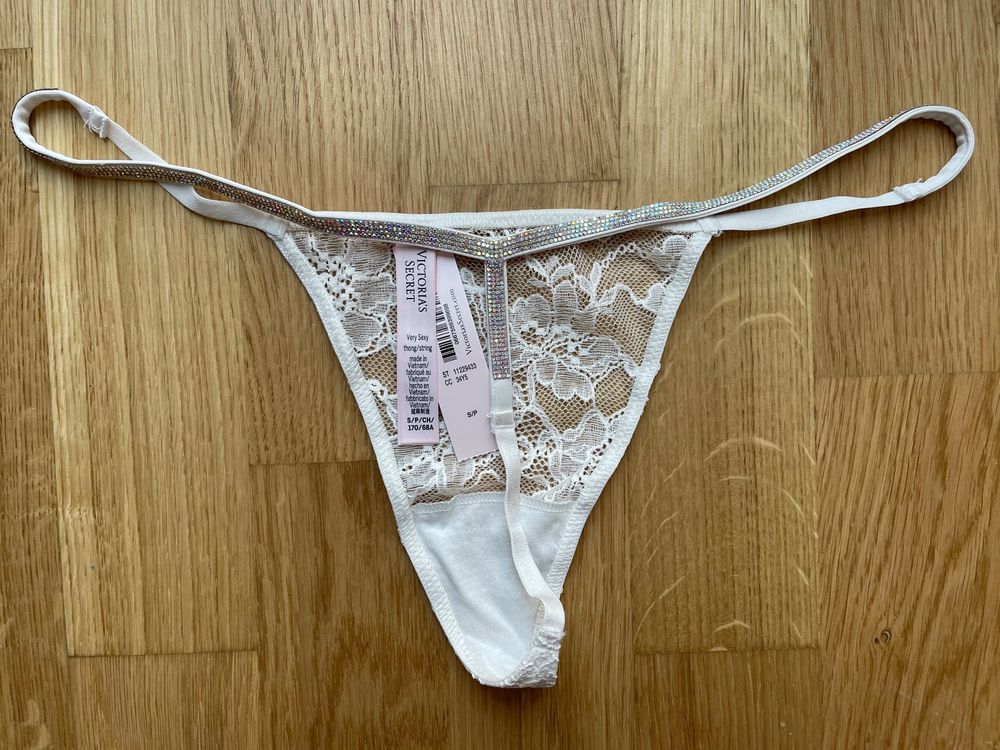 Victorias Secret Shine Strap V String Lace Thong S New Kaufen Auf