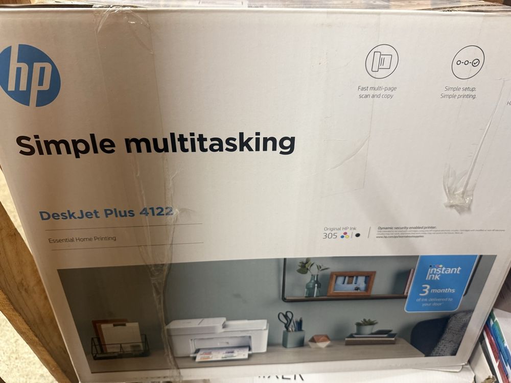 HP DeskJet Plus 4122 Drucker - Neu, ungeöffnet & OVP! (Gebraucht) in ...