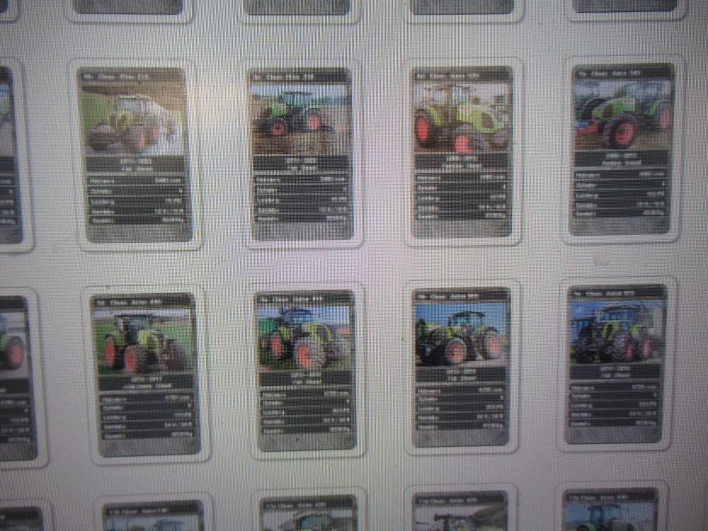 Claas Traktoren Quartett 52 Karten (Neu und originalverpackt) in Herznach für CHF 32 – mit ...