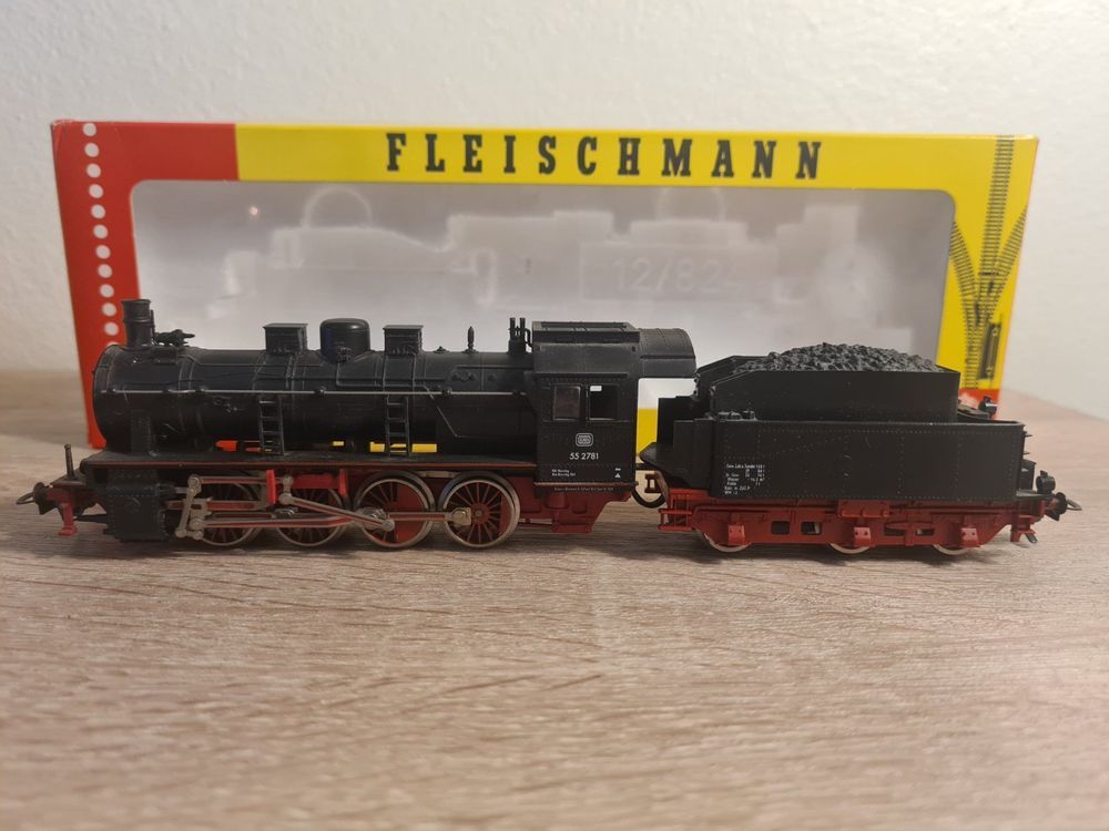 Fleischmann 4145 Dampflok 55 2781 DB H0 (D'occasion) à St-Aubin-Sauges ...