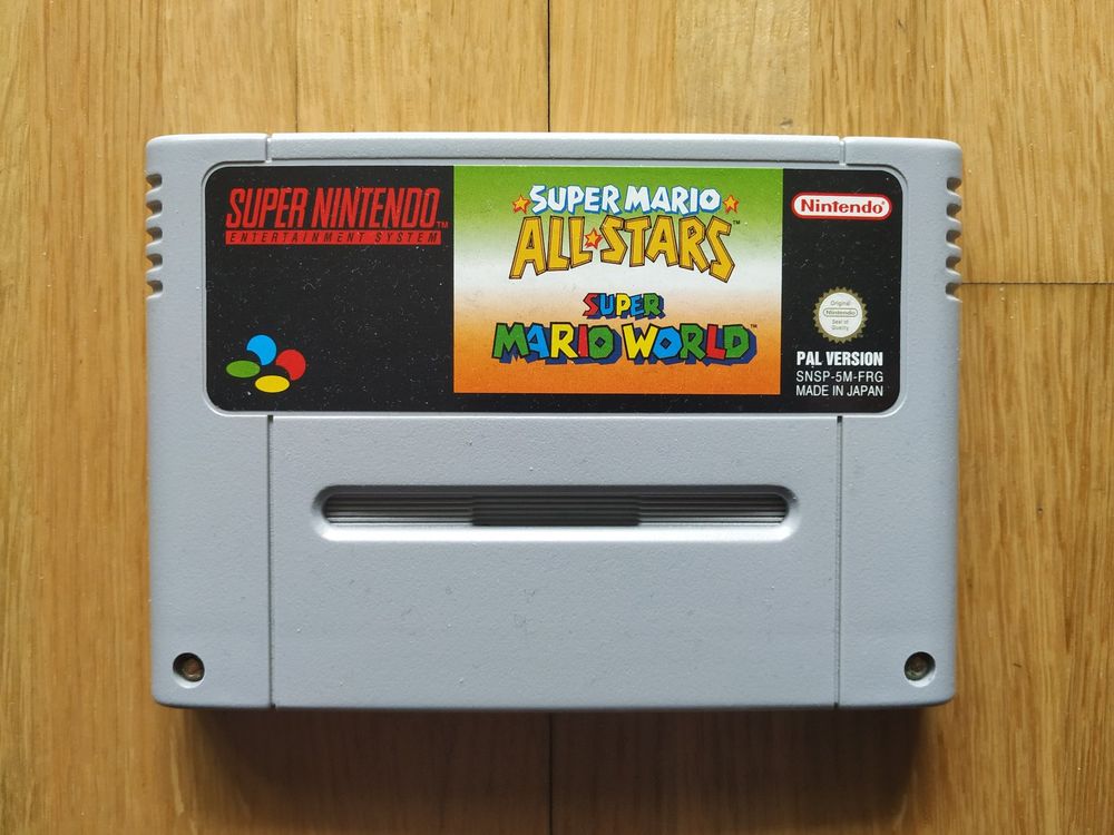 Super Mario All Stars + Super Mario World (PAL) SNES (Gebraucht) in ...