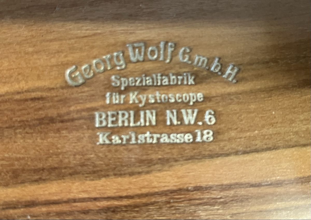Antikes Georg Wolf Kystoskop mit Carl Zeiss Optik! (Gebraucht) in ...